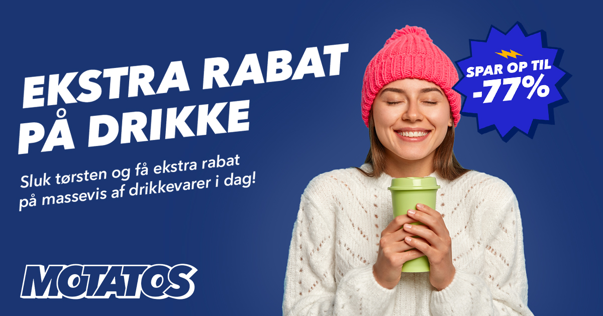 Ekstra rabat på drikke