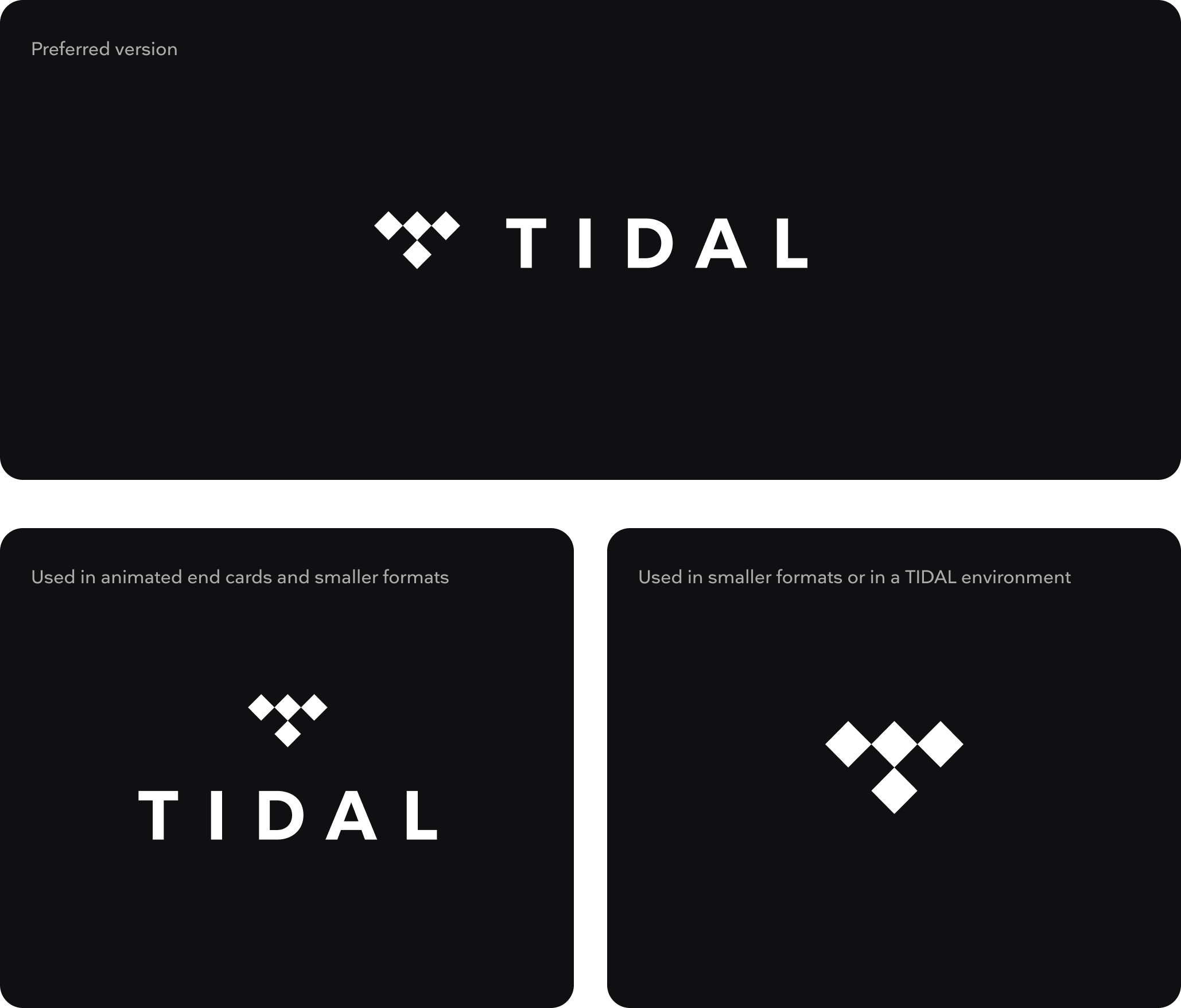 Design Guidelines | TIDAL Developer Portal