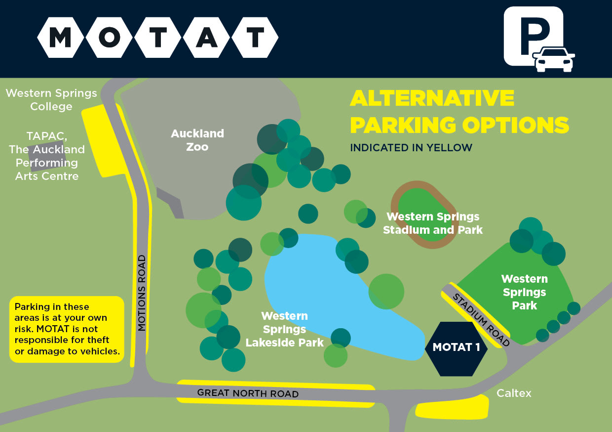 Location & Parking | MOTAT | New Zealand