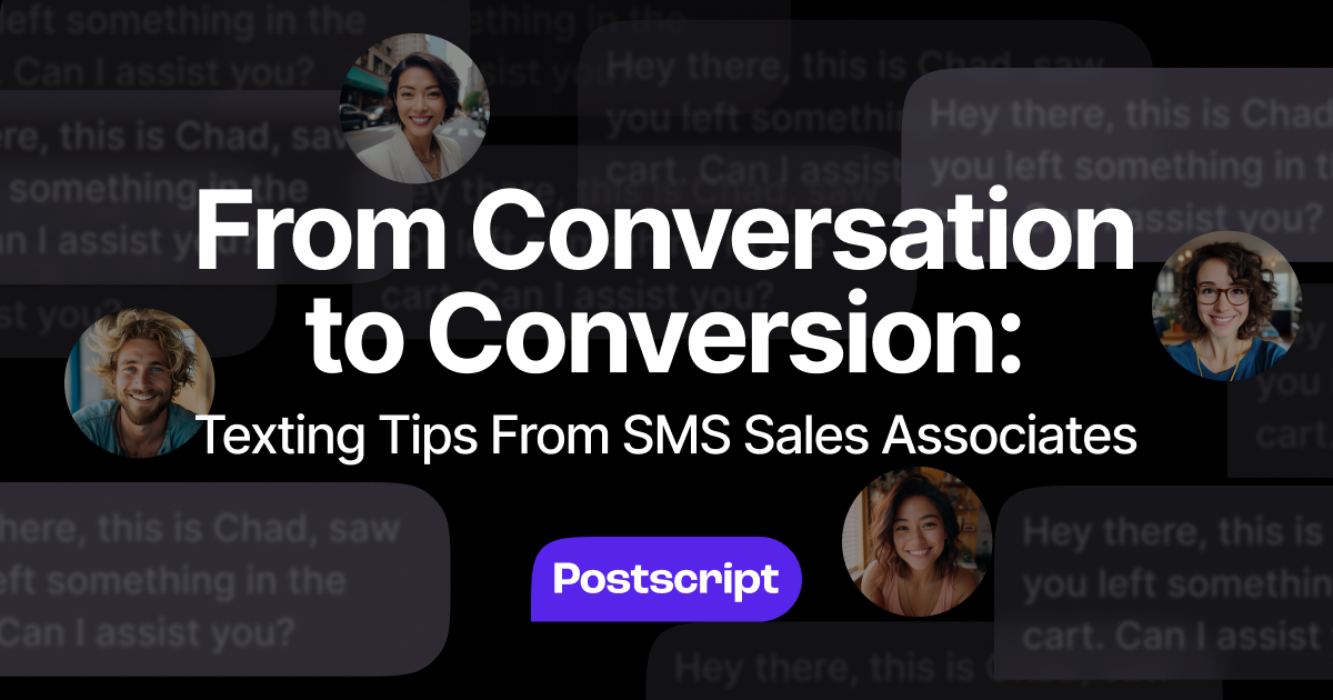 From Conversation to Conversion: Texting Tips From SMS Sales Associates