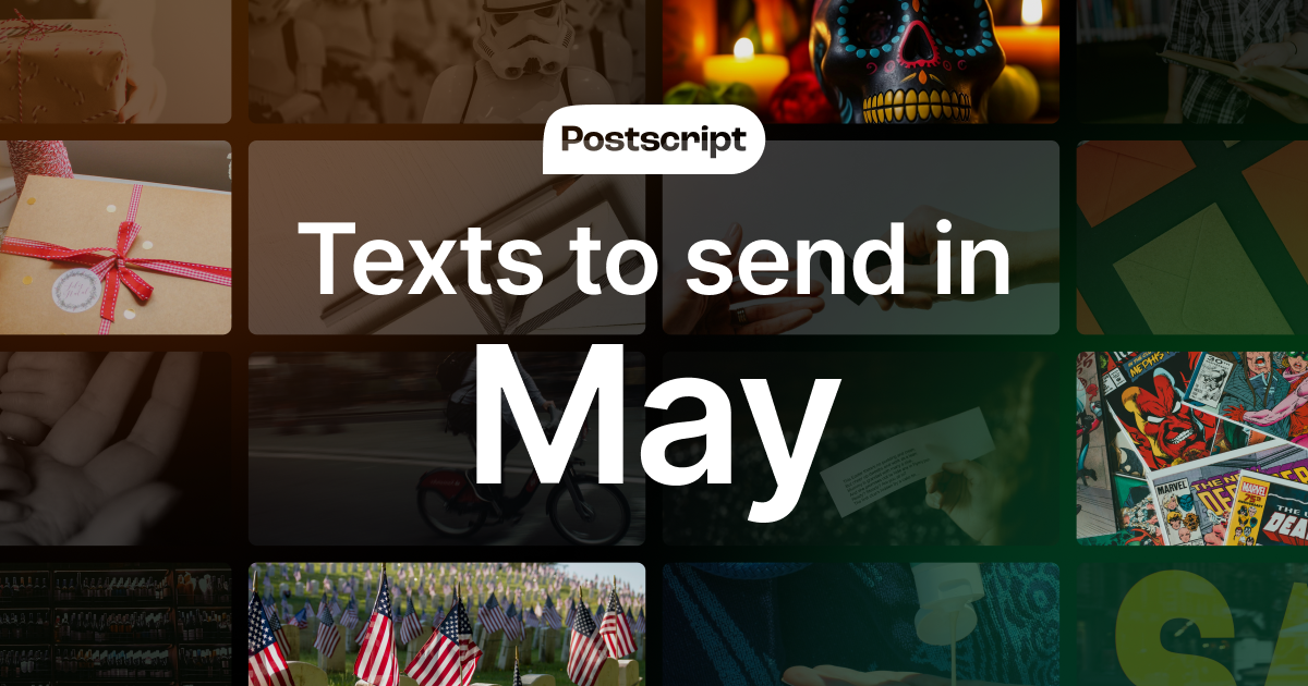 SMS Marketing Ideas For May