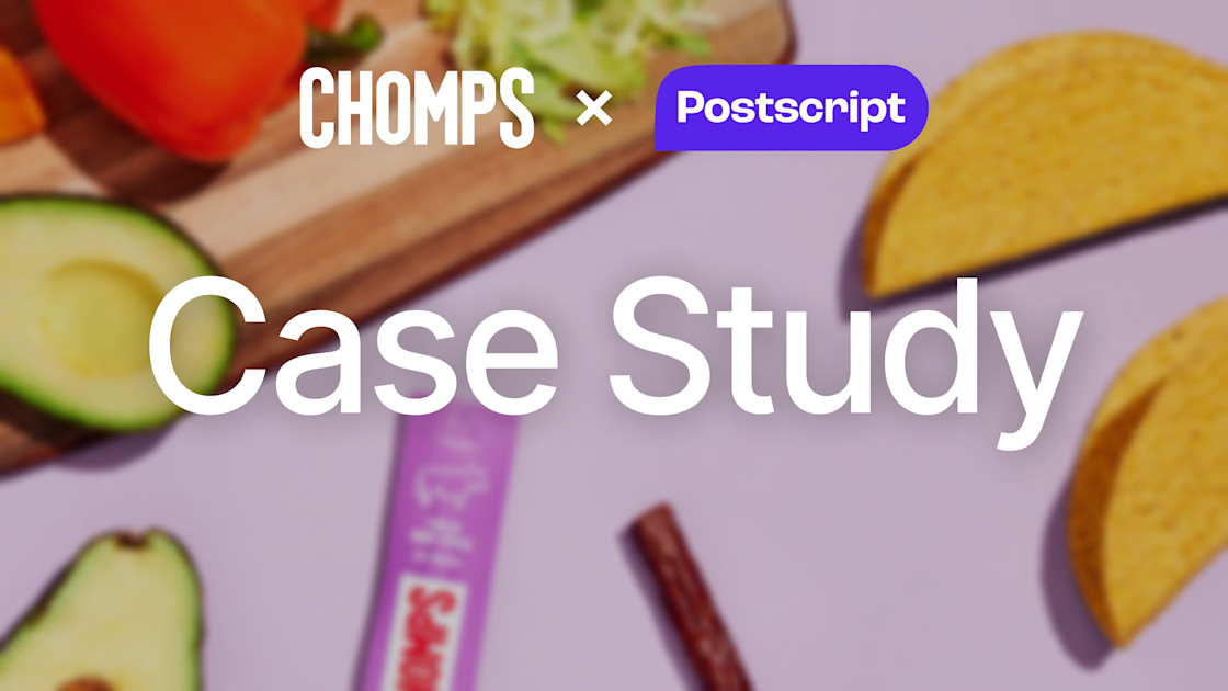 How CHOMPS Increased Conversion 541% After Switching to Postscript