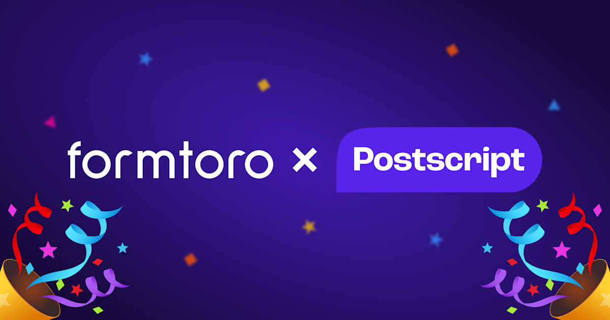 Postscript and Formtoro Integration - Postscript