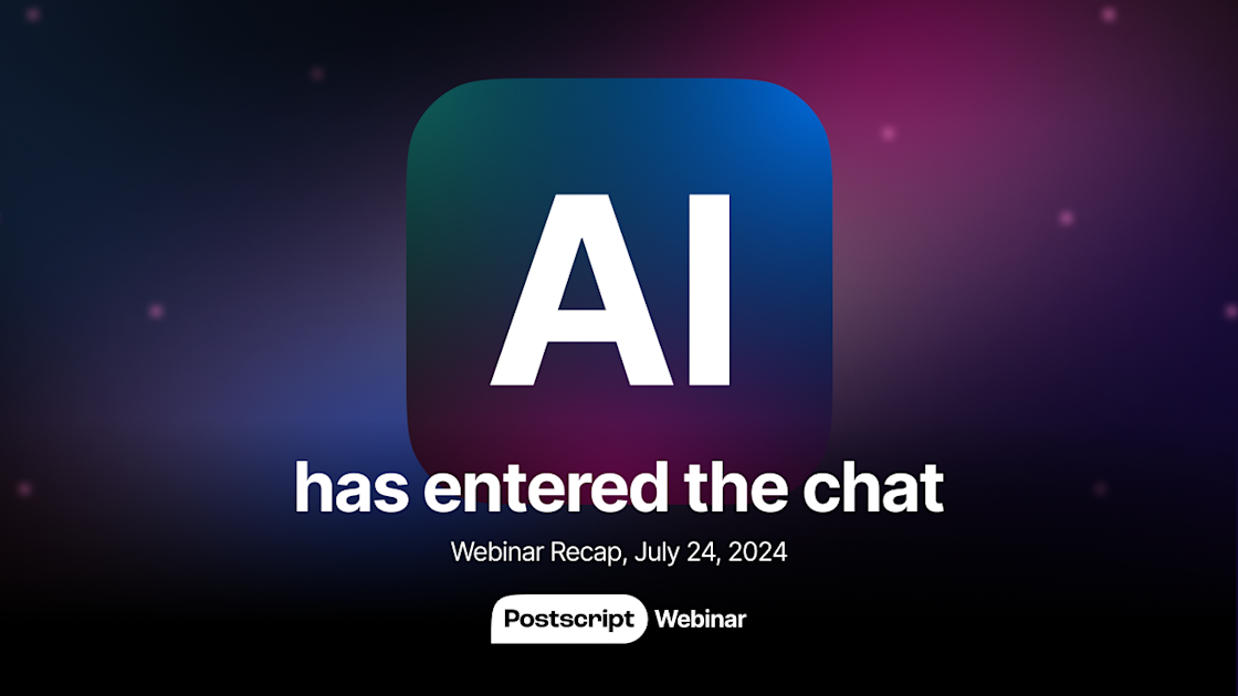 Postscript AI Launch Event Recap