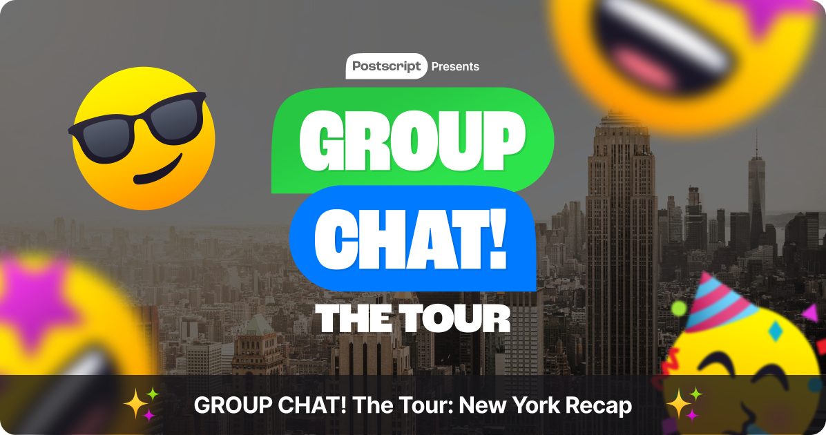 Top 7 Takeaways from Group Chat! NY