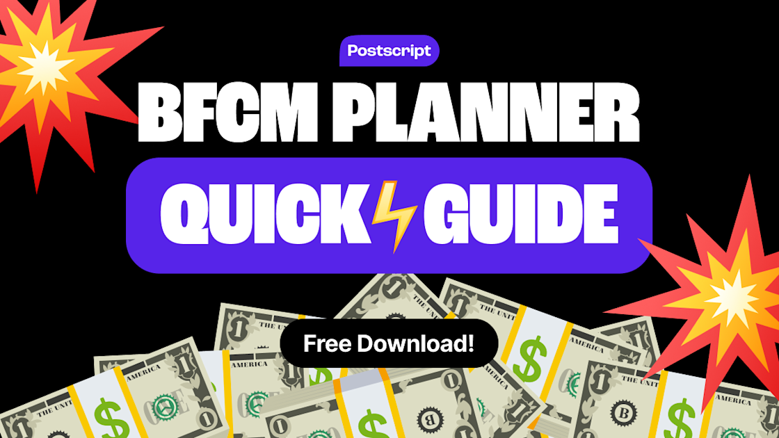 BFCM Planner Quick Guide: 60-Minute Strategy + Checklist for Ecommerce ...