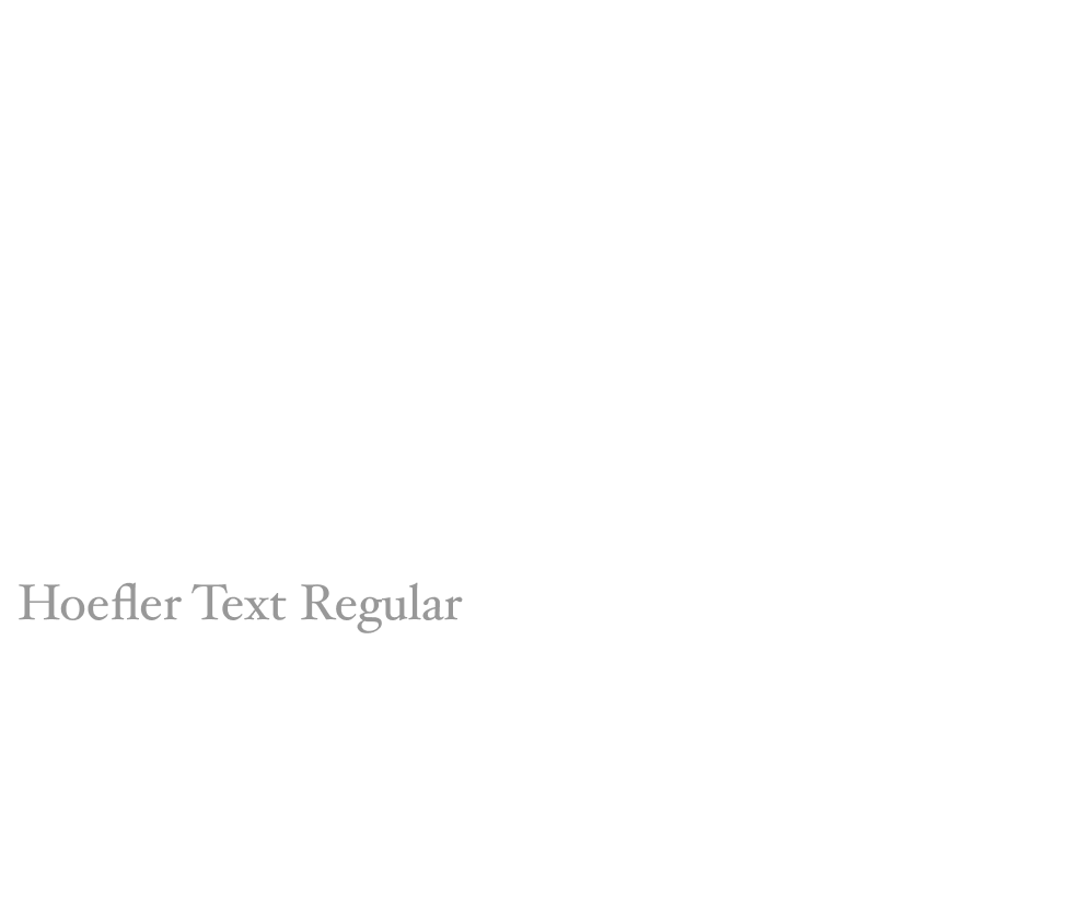 Typography | AMPAS Brand Guide