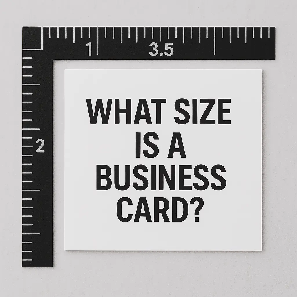 What Size Is a Business Card: Full Guide with Examples