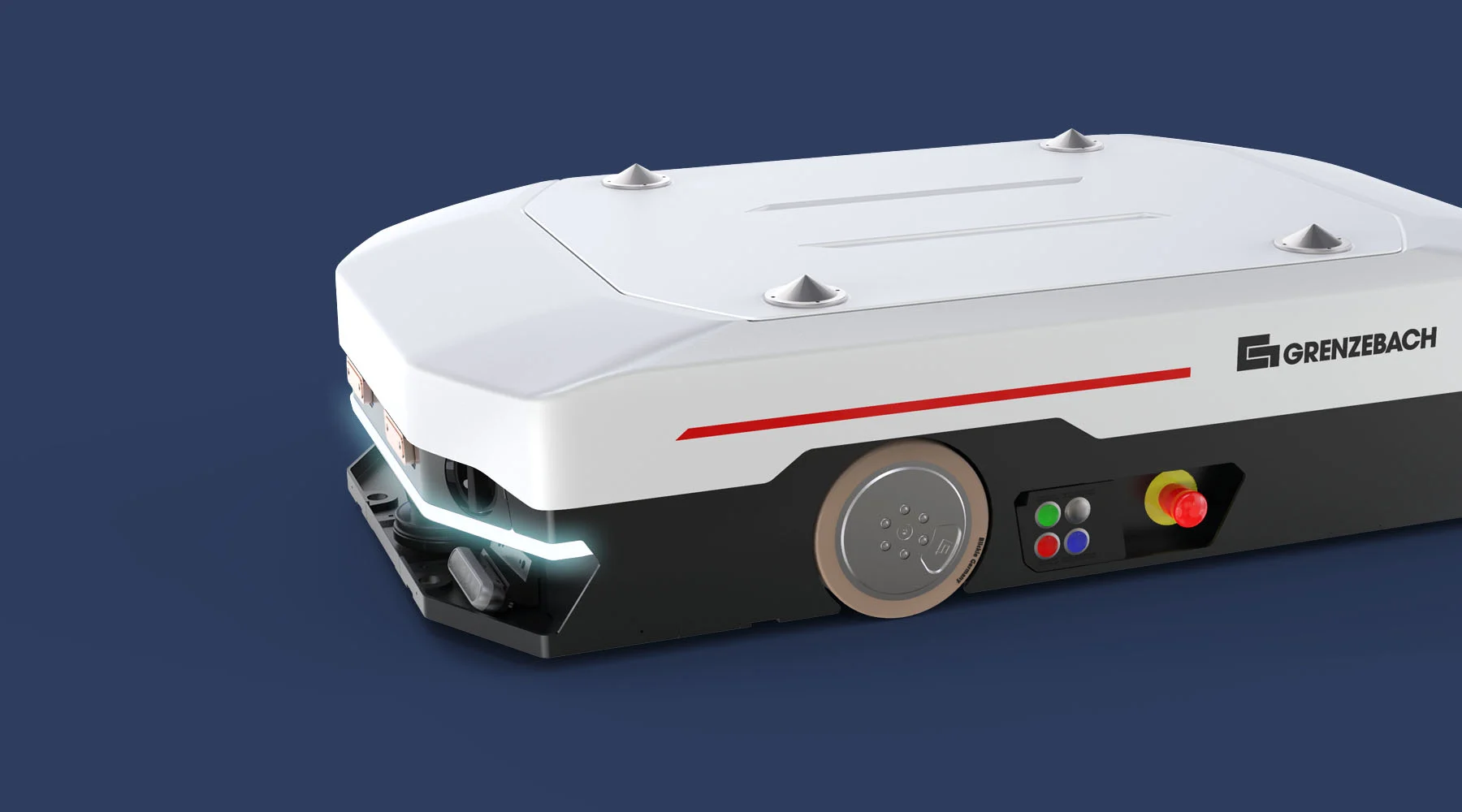 Revolutionary Industrial Design for the Automated Guided Vehicle OL1200S