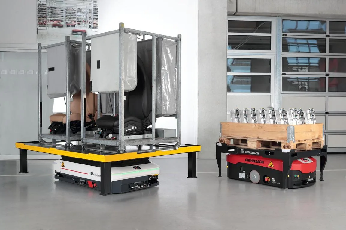 Revolutionary Industrial Design for the Automated Guided Vehicle OL1200S