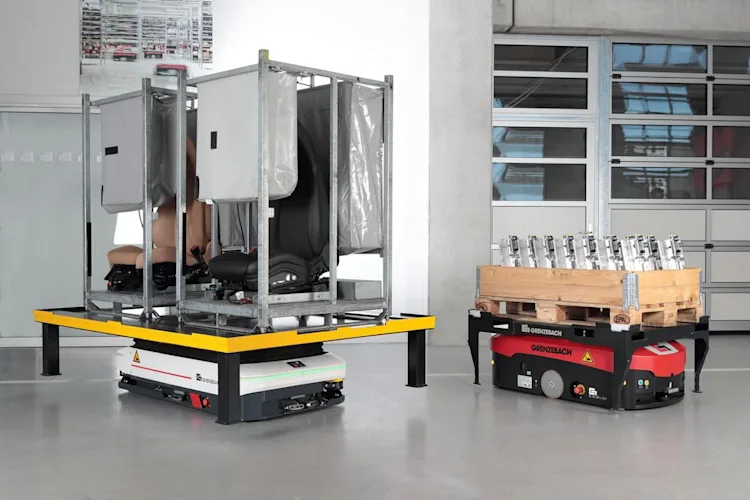Revolutionary Industrial Design for the Automated Guided Vehicle OL1200S