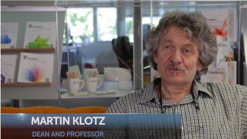 Dr. Martin Klotz discusses his role as Field Chief Editor of Microbiology