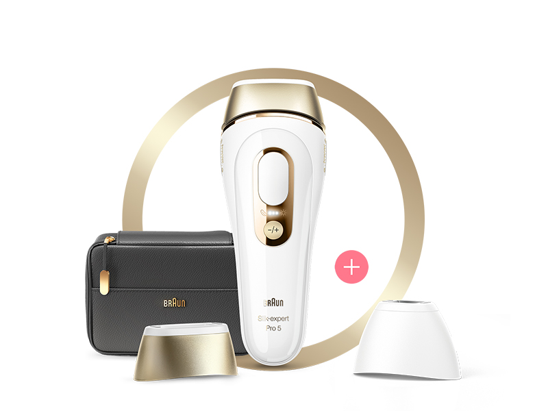 Depiladora IPL Silk-expert Pro 5 Dispositivo de Depilación Láser PL5140 ...