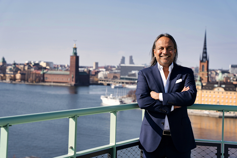 VIMAL KOVAC, GRUNDARE & ÄGARE AV STUREPLANSGRUPPEN, TAR PLATS I VISITAS ...