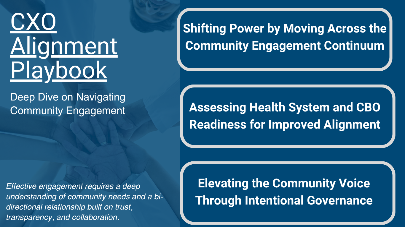 CXO Alignment Playbook Module 4 Section 1: Deep Dive on Navigating Community Engagement | The ...