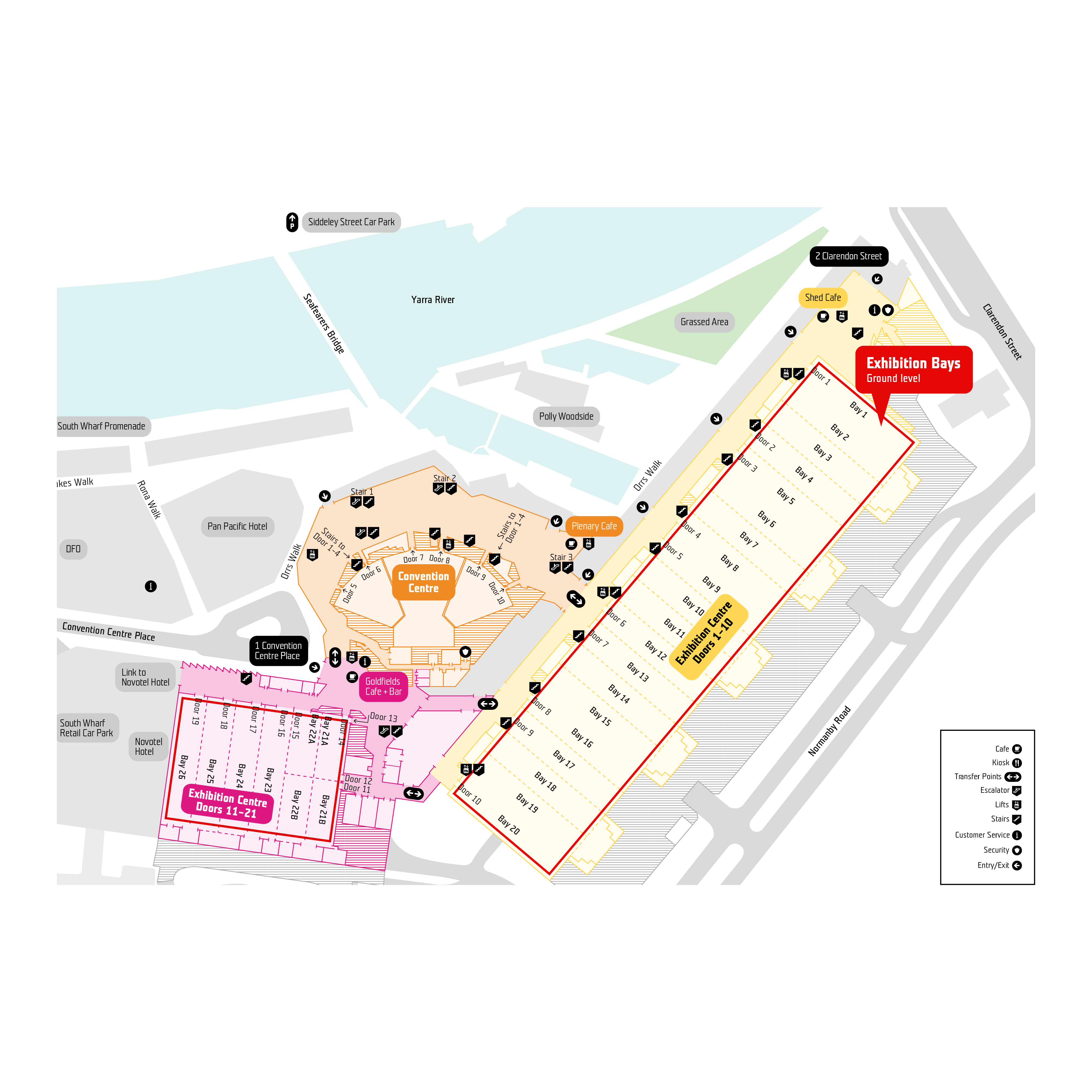 Exhibition Bays | MCEC