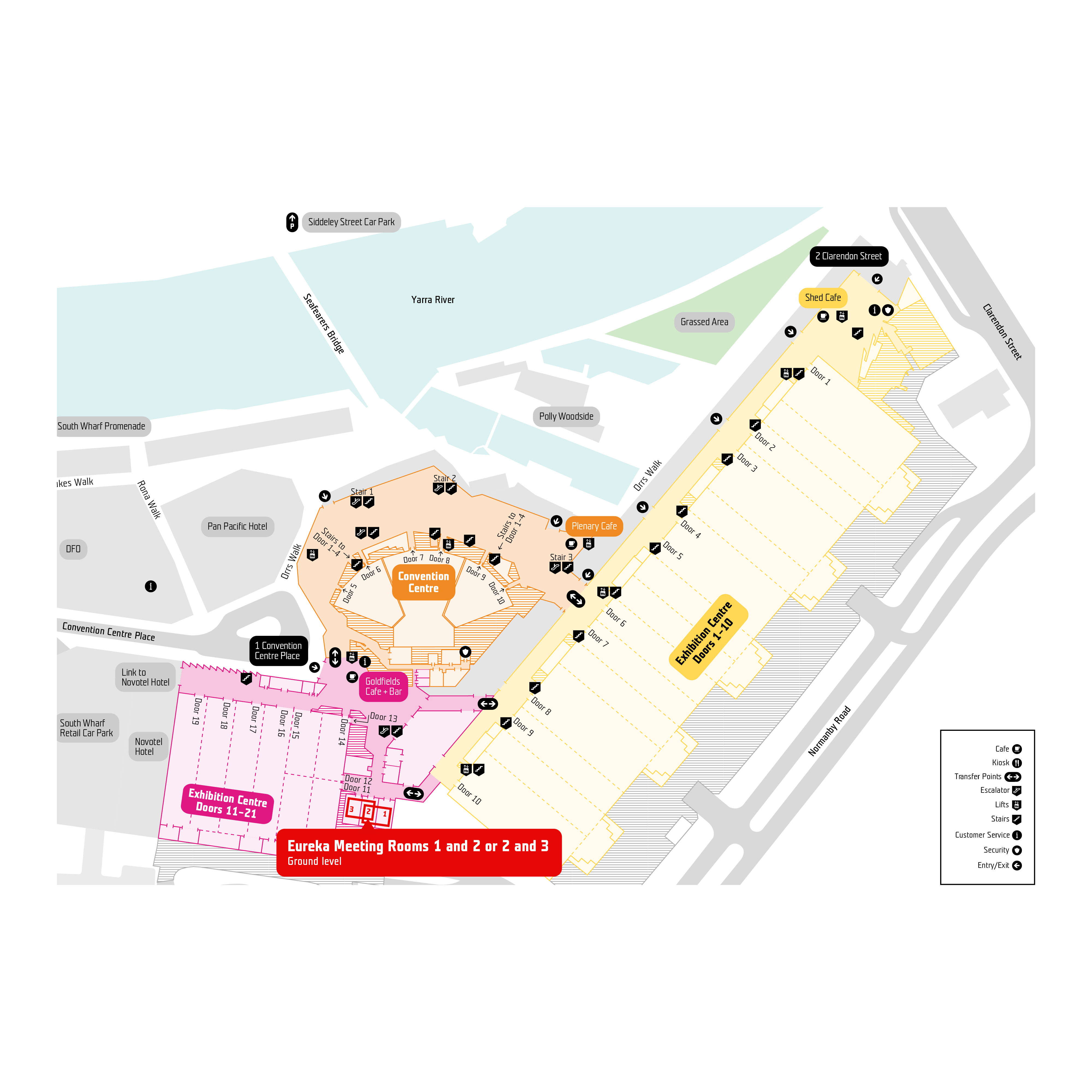 Eureka Meeting Rooms 1 and 2 or 2 and 3 | MCEC