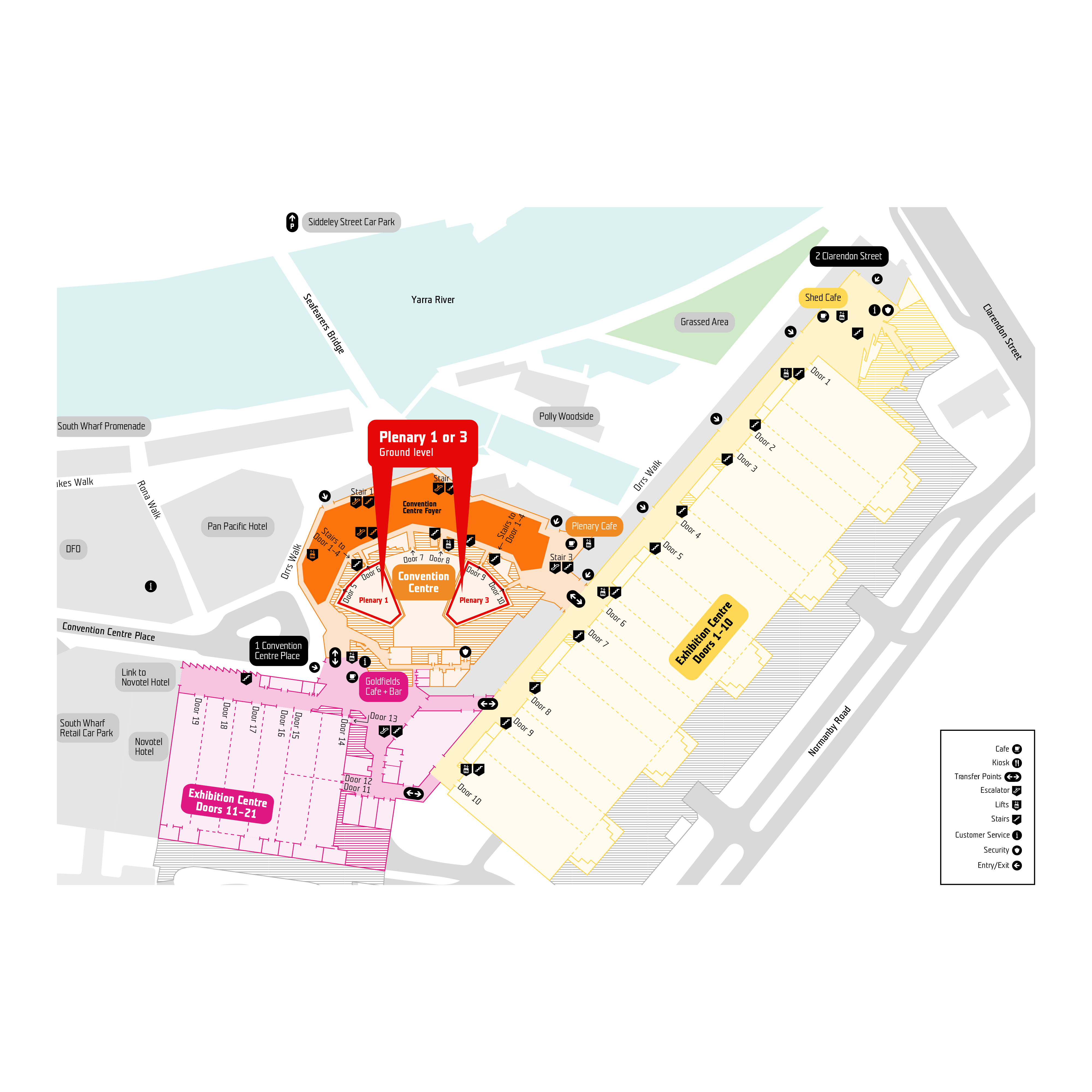 Plenary 1 or 3 | MCEC