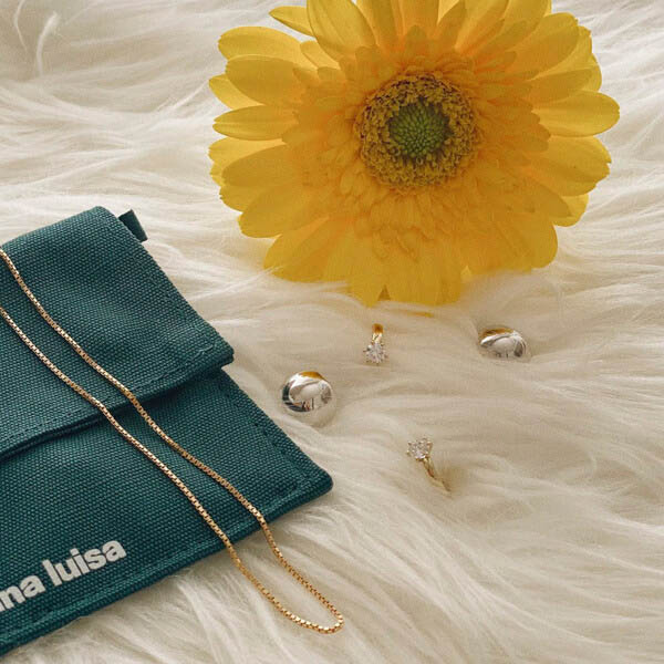 Silver Box Chain Necklace - Jo Gold | Ana Luisa Jewelry