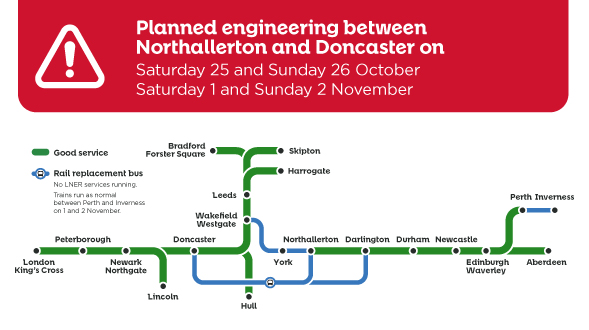 Changes to train times | LNER