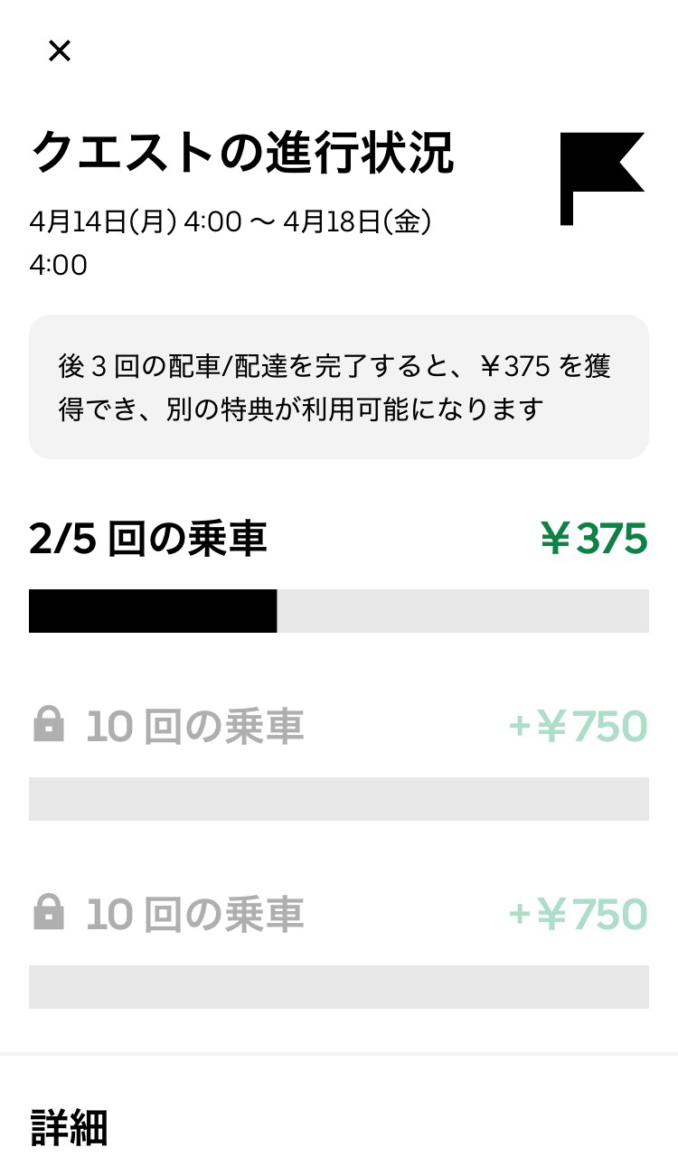 Uber Eats の日跨ぎクエストがアップデート！週2回制クエストになり、さらにピークタイムクエストも！ | noshift (ノーシフト) デリバリーワーク