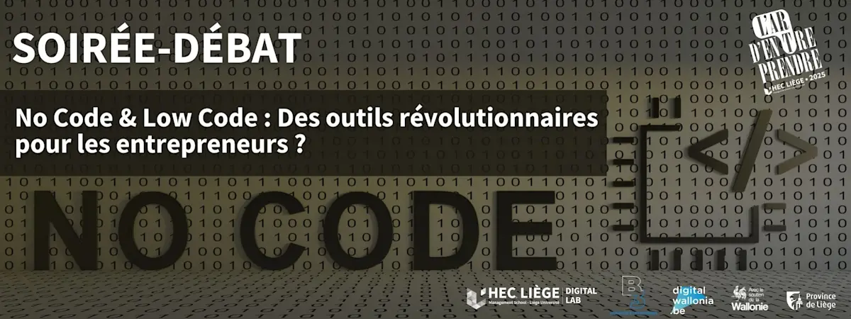 Soirée-Débat. No Code & Low Code : Des outils révolutionnaires pour les ...