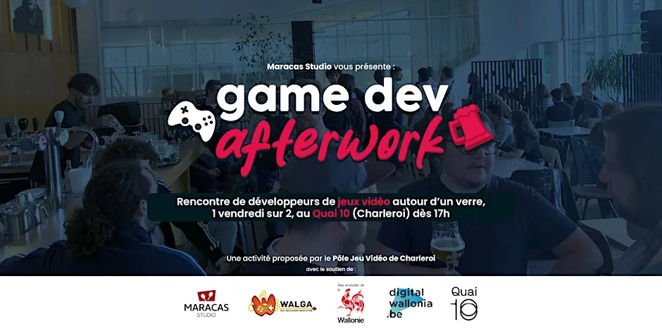 Game Dev Afterwork - Juin 2024 | DigitalWallonia.be