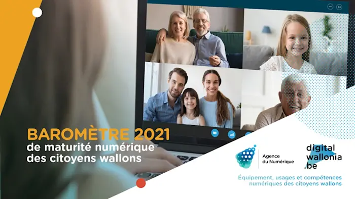 2021 digital maturity barometer for Walloon citizens | DigitalWallonia.be