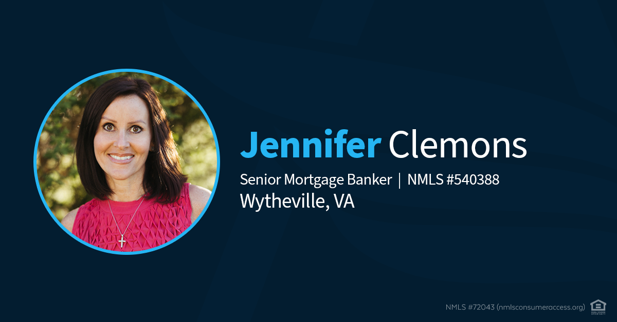 Jennifer Rose Clemons | Atlantic Bay Mortgage Group® | Wytheville, VA 24382