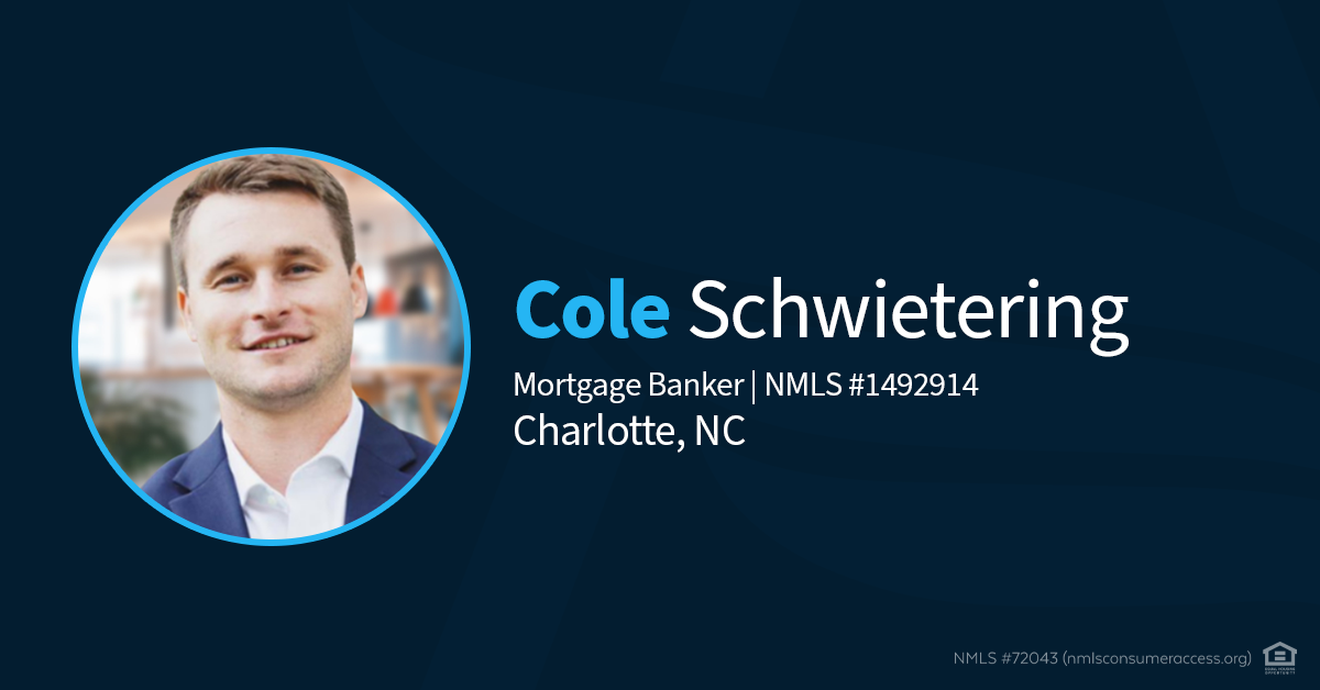 Cole Schwietering | Atlantic Bay Mortgage Group® | Charlotte, NC 28277