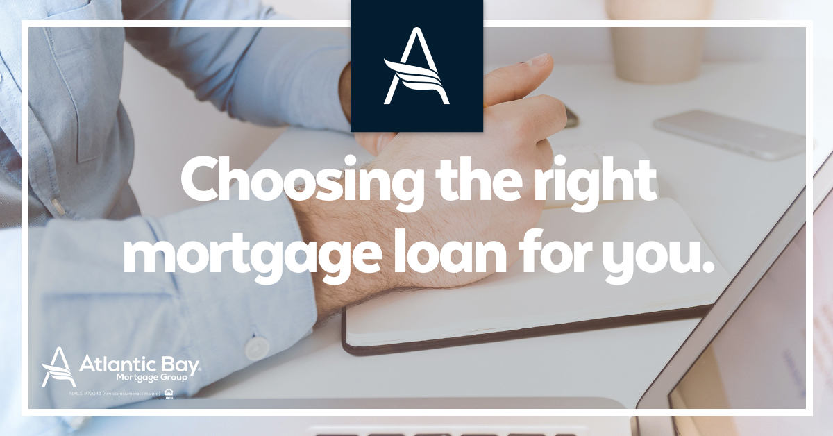 Choosing The Right Mortgage Loan