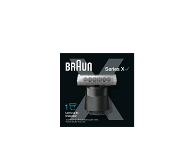 Series X XT20 replacement blade, black | Braun UK