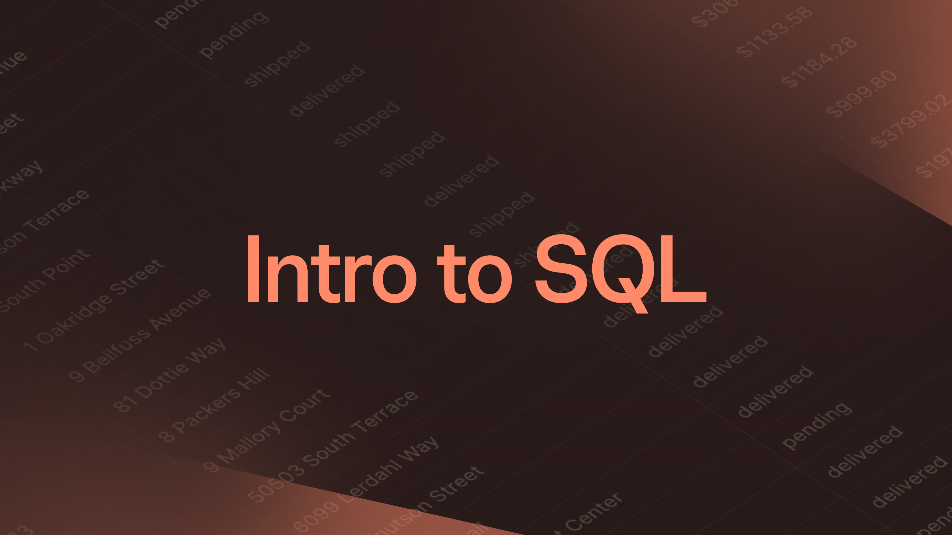 Intro To Sql Mastering The Basics Glide Blog