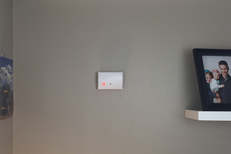 My Glass Break Sensor Has a Red Light