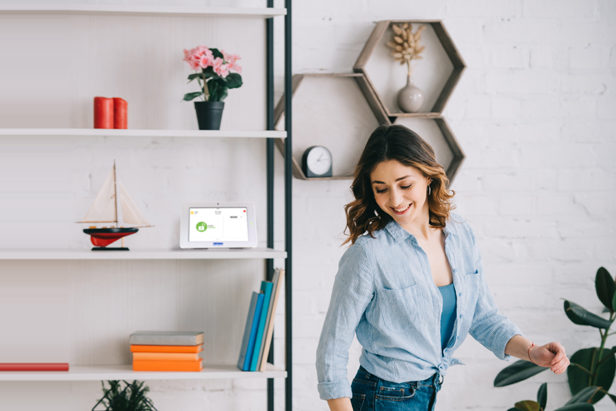 What is a Brinks Home Touch Panel?