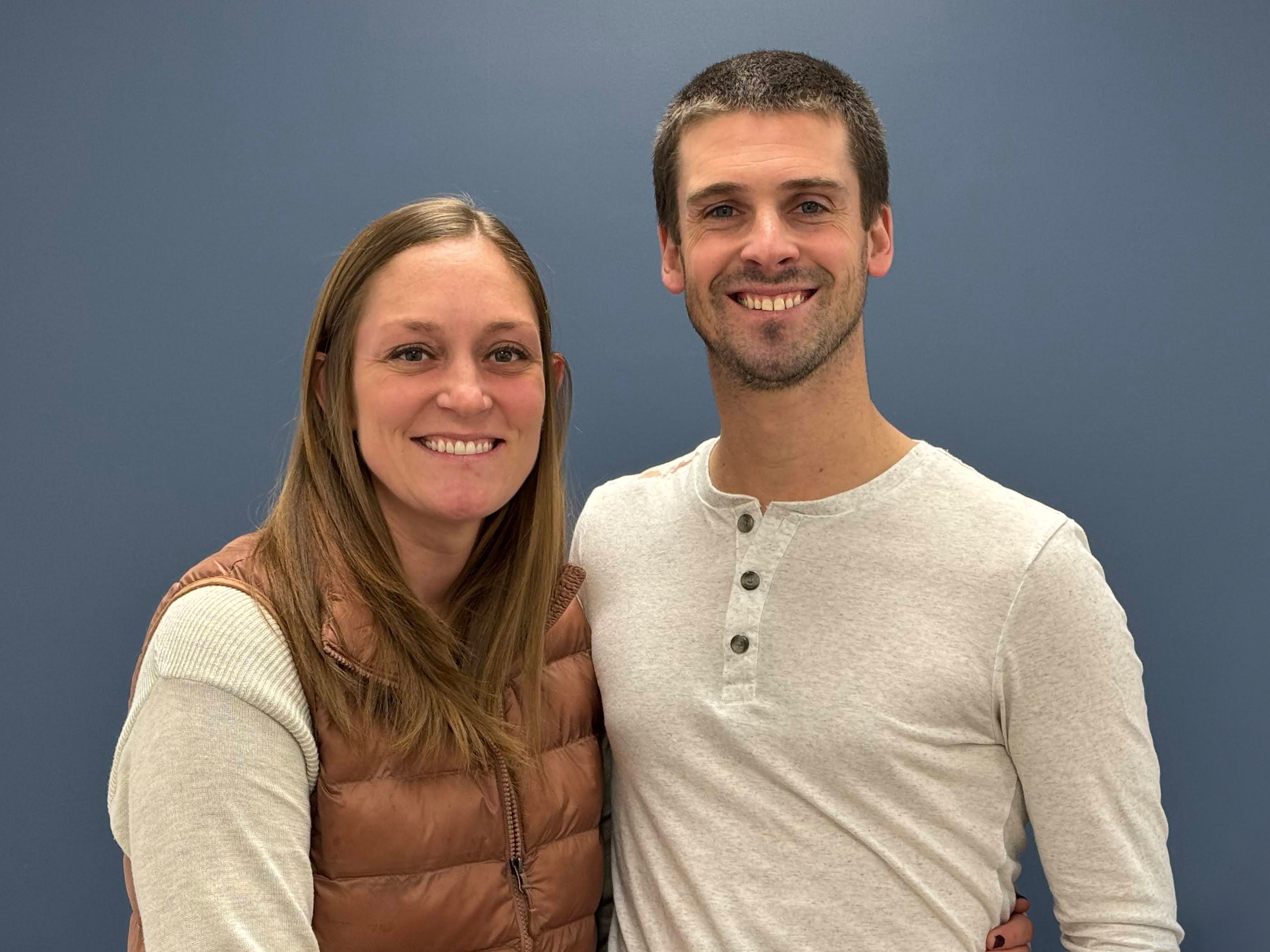 Mitchell and Lauren Yoder