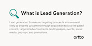 18 Actionable Lead Generation Ideas For 2023 Ortto