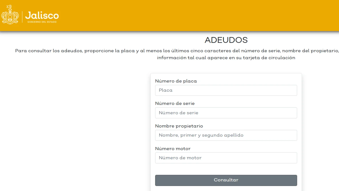 Paso a Paso para Adeudo Vehicular Jalisco | DiDi México