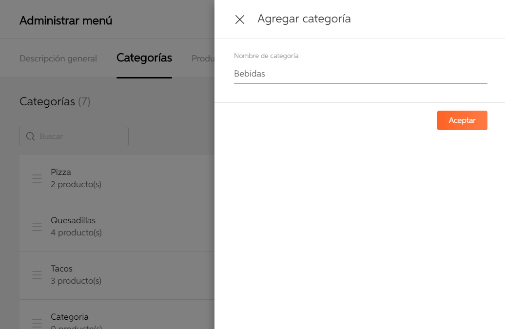 Cómo Agregar una Categoría en el Menú | DiDi Food México