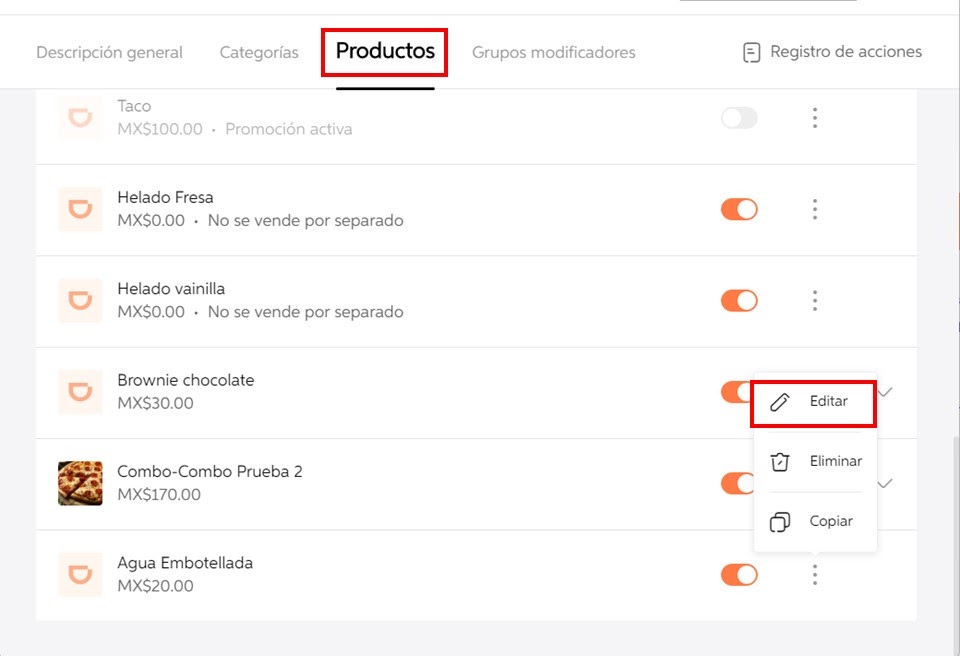 Cómo Agregar una Categoría en el Menú | DiDi Food México