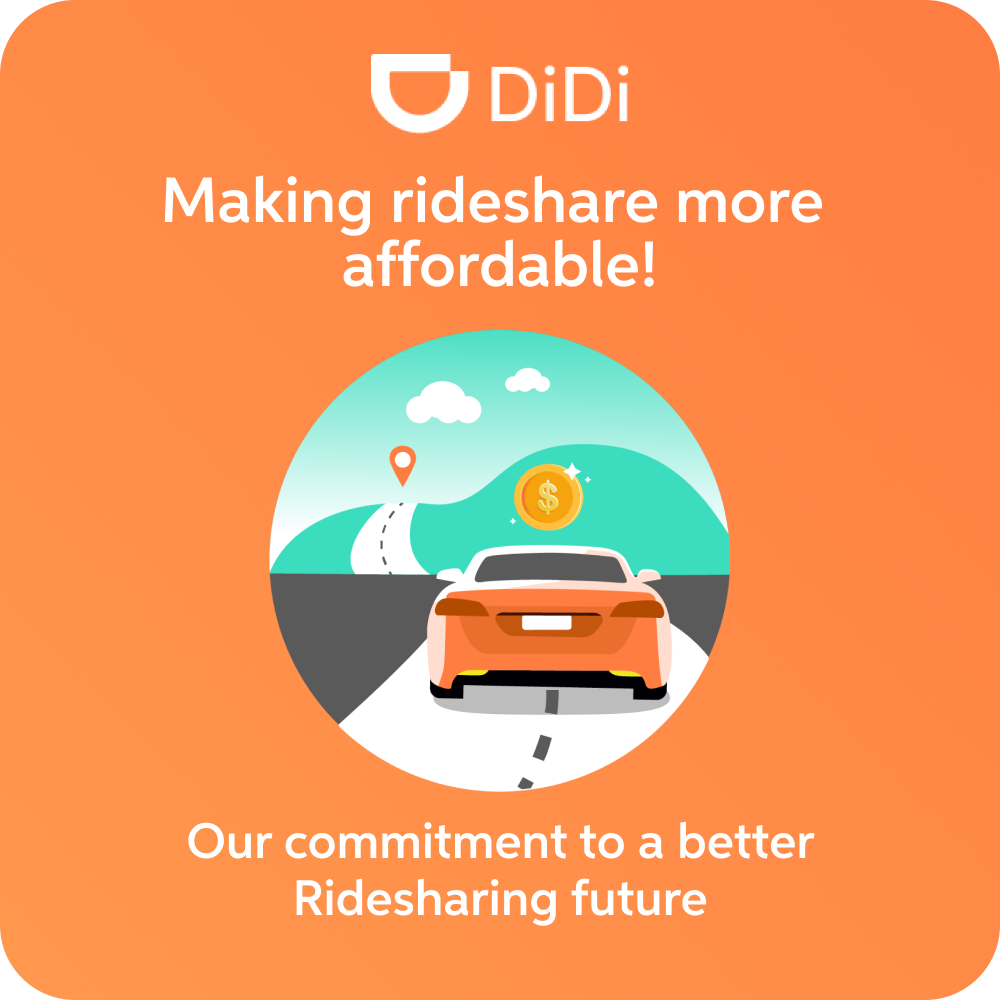 More for Drivers. More for Riders. 15% Service Fees. | DiDi Australia
