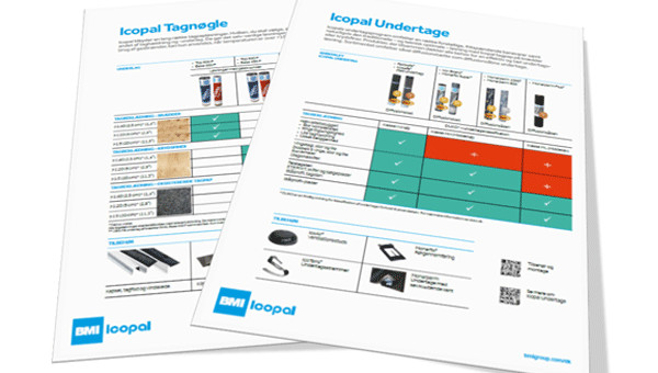 Icopal Tagnøgler | BMI Danmark