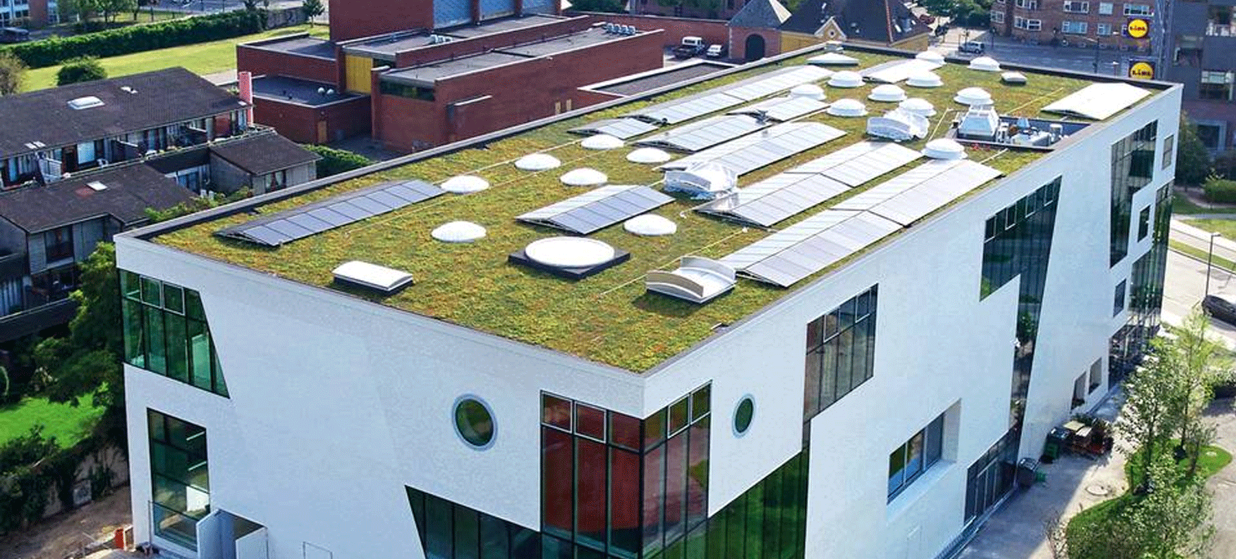 Fladt tag med tagpap | BMI Danmark