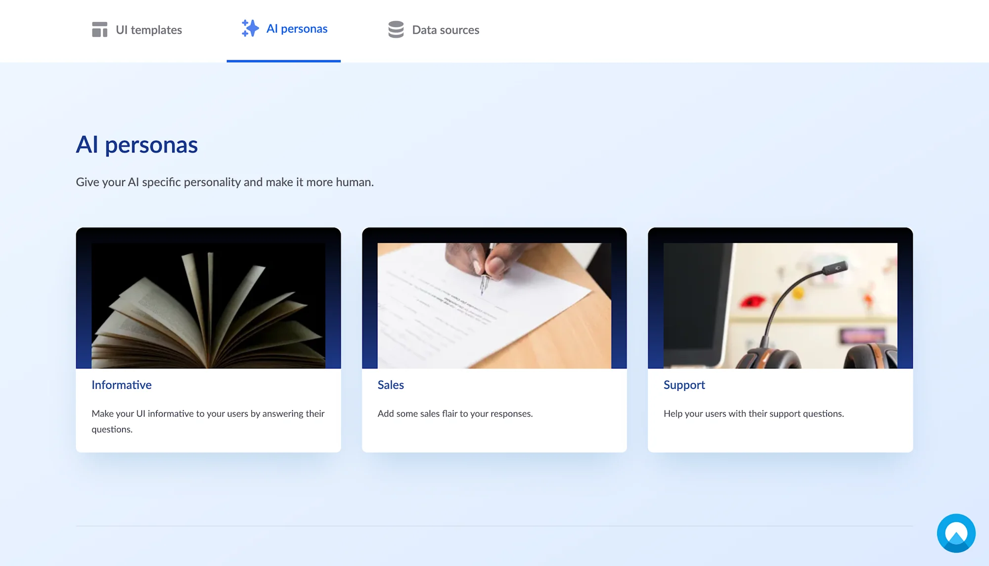Introducing conversational UI components Introducing conversational UI components