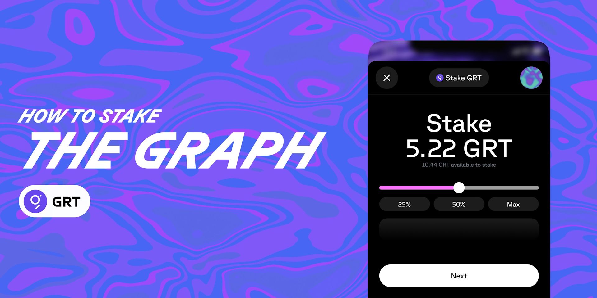 How to stake GRT - OMNI