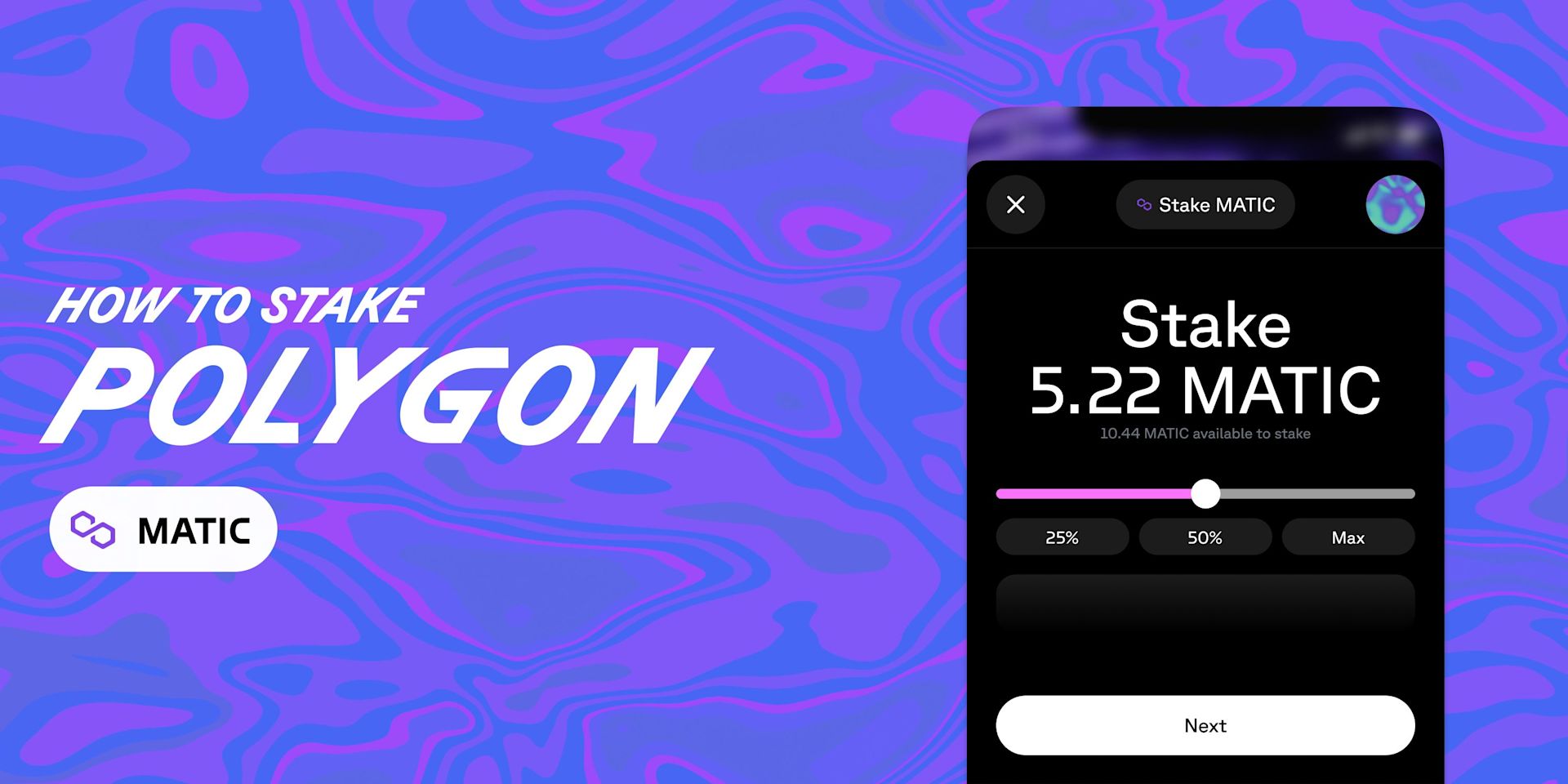 How to stake MATIC - OMNI