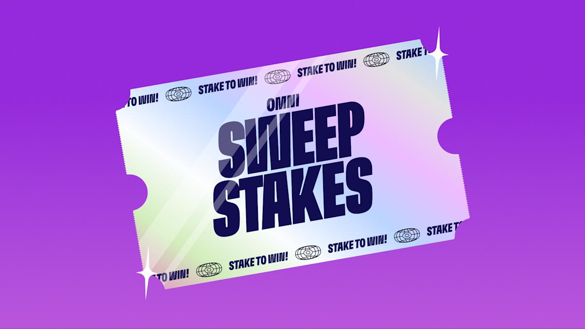 How to enter our Staking Sweepstakes – a step-by-step guide - OMNI