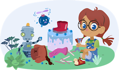 Kid Inventor Clipart