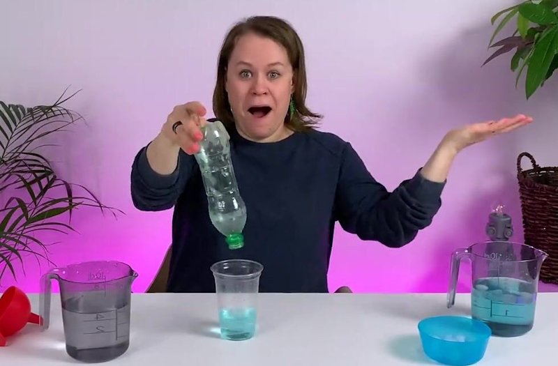 Fun science experiment about air, heat & more