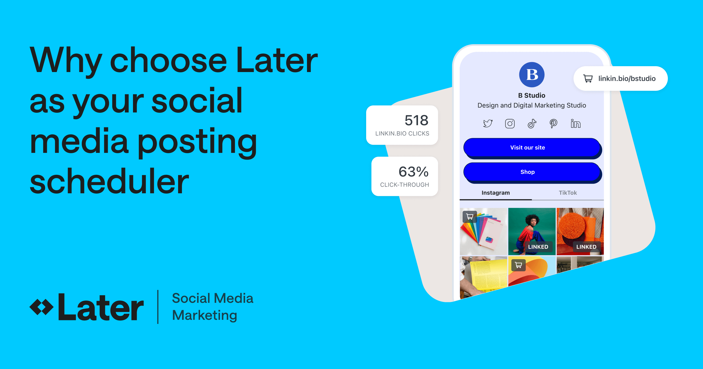 Why Choose Later as Your Social Media Posting Scheduler